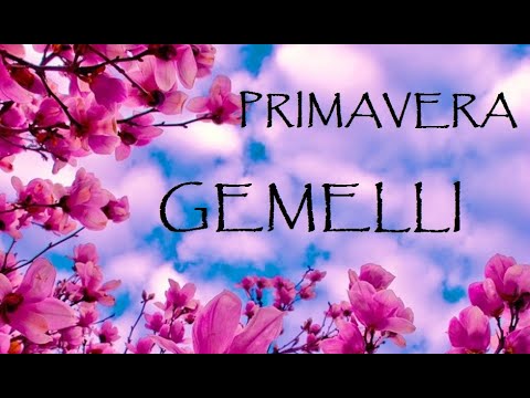 GEMELLI 🌹 PRIMAVERA 2025 - YouTube