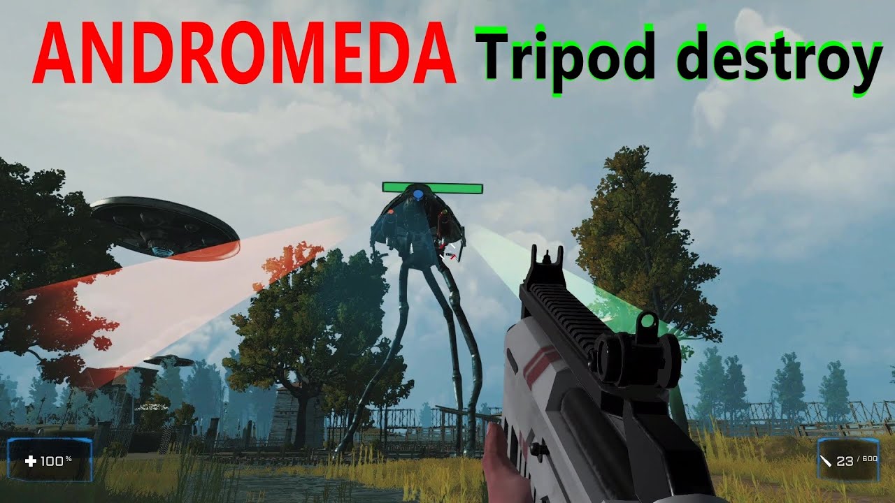 The War of the Worlds Andromeda -Tripod destroy level 9 Flooded ...