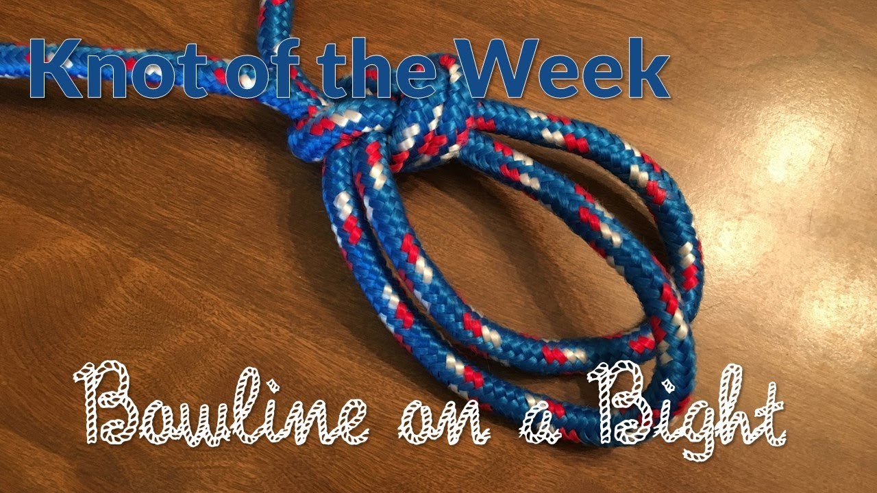 Bowline on a Bight - Knot of the Week - YouTube