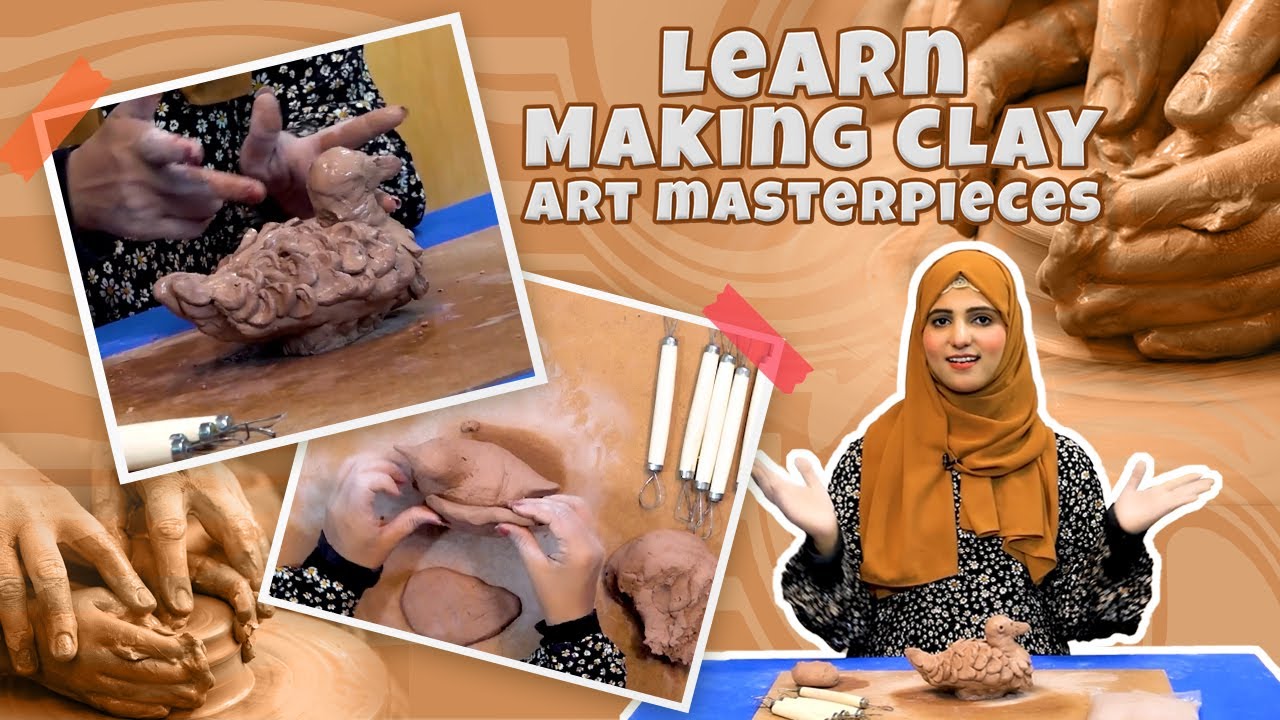 Learn Making Clay Art Masterpieces | Art Lessons for Beginners - Art ...