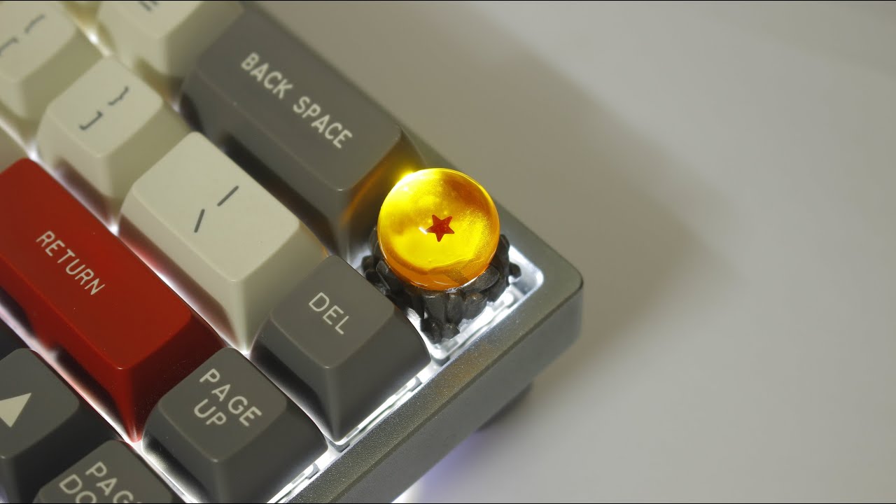 [Artisan keycaps]: Balls of Dragon - Metal - YouTube