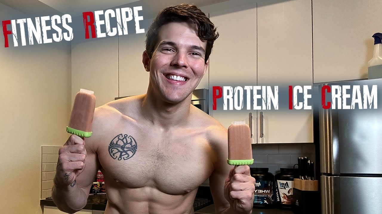 I’M MAKING A GREAT FIT SNACK (Low Calorie Protein Ice Cream For Lean ...