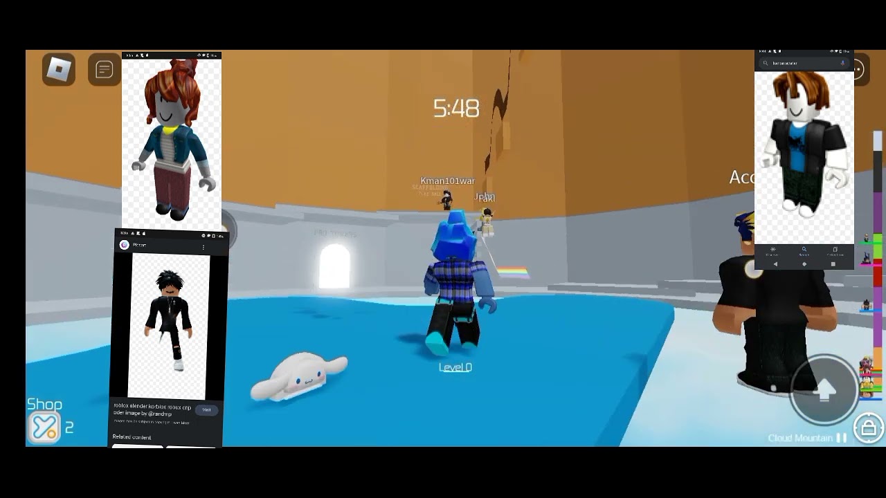 roblox story but it's boring and the main character has a brain - YouTube