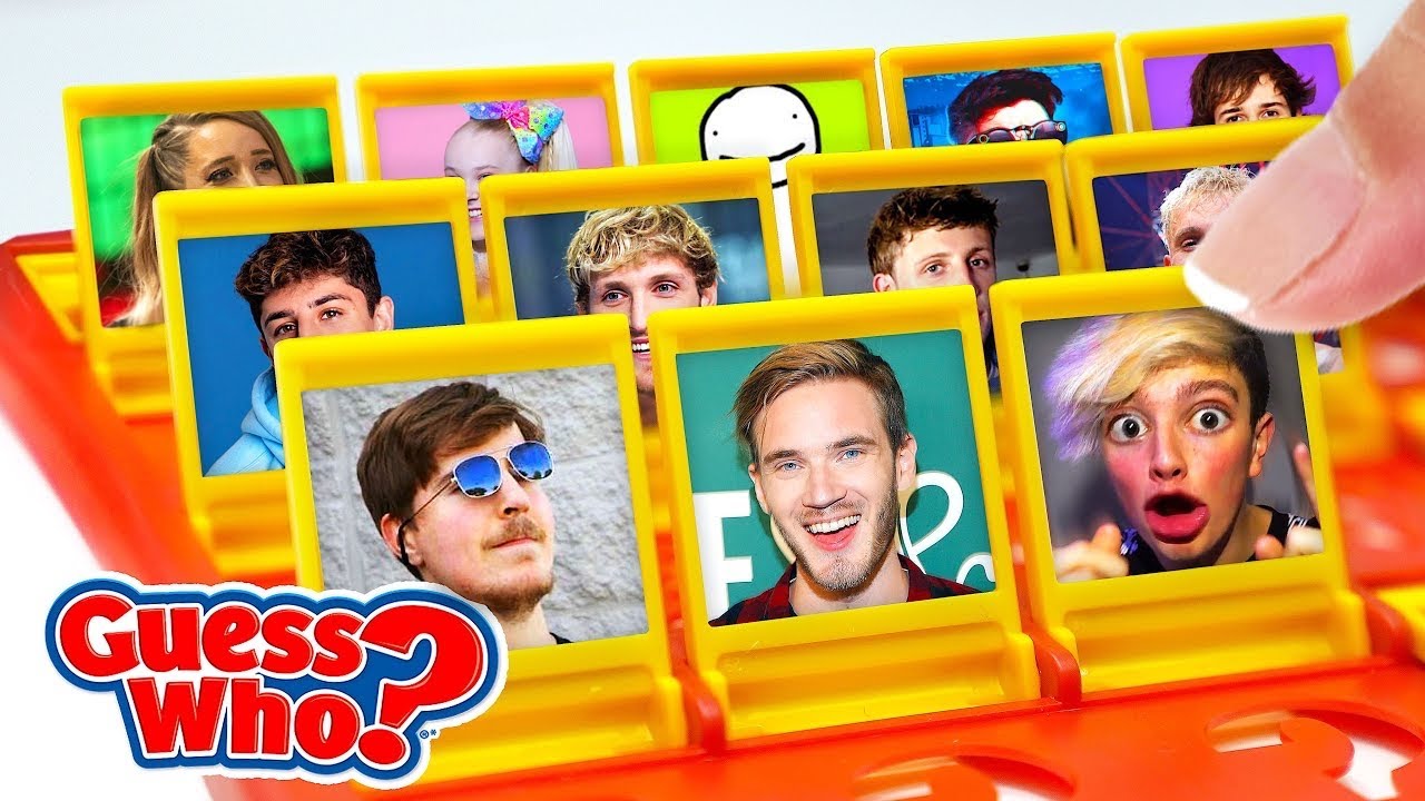 INSANE YOUTUBER GUESS WHO! - YouTube
