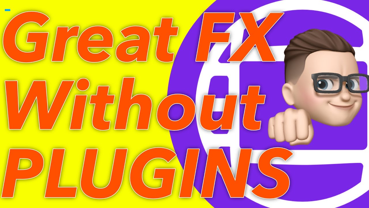 How to do 5 GREAT effects in Avid Media Composer without plugins! - YouTube