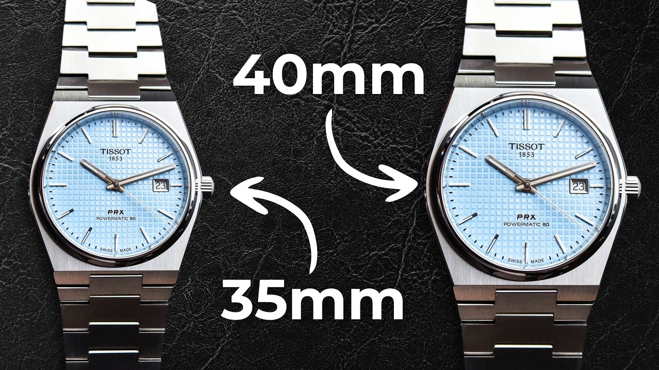 Tissot PRX 35mm vs 40mm - Which is Best? - YouTube