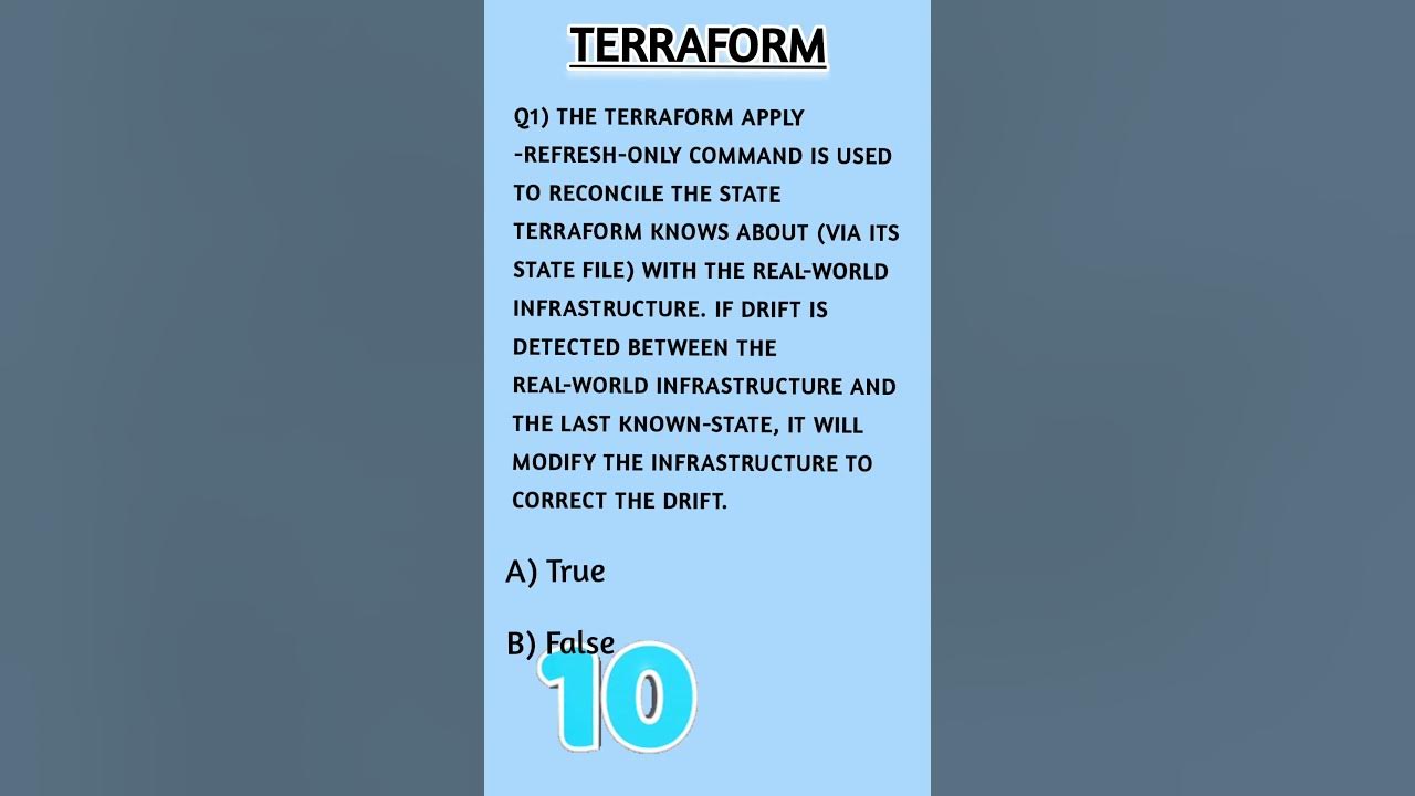 Terraform Certificate Question1 #terraform - YouTube