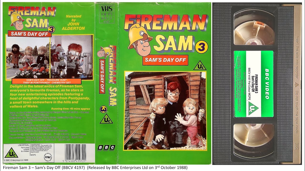 Fireman Sam 3 : Sam's Day Off - ALSO AVAILABLE Promo - YouTube