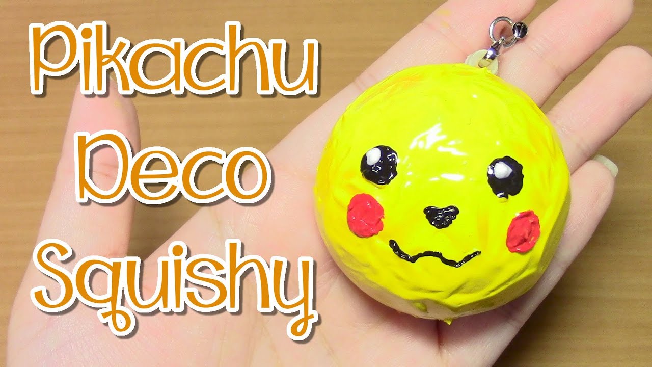 Pikachu Deco Squishy - YouTube
