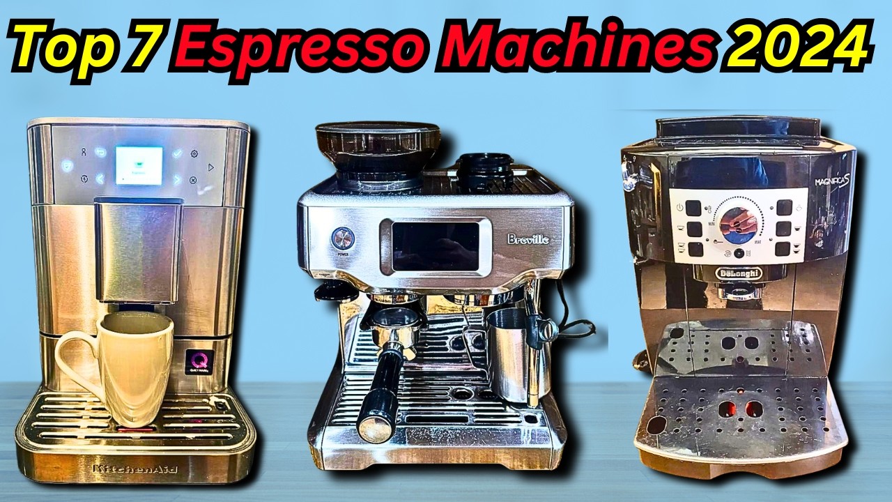 Best Espresso Machine 2024: Which Is MOST Worth Buying? - YouTube