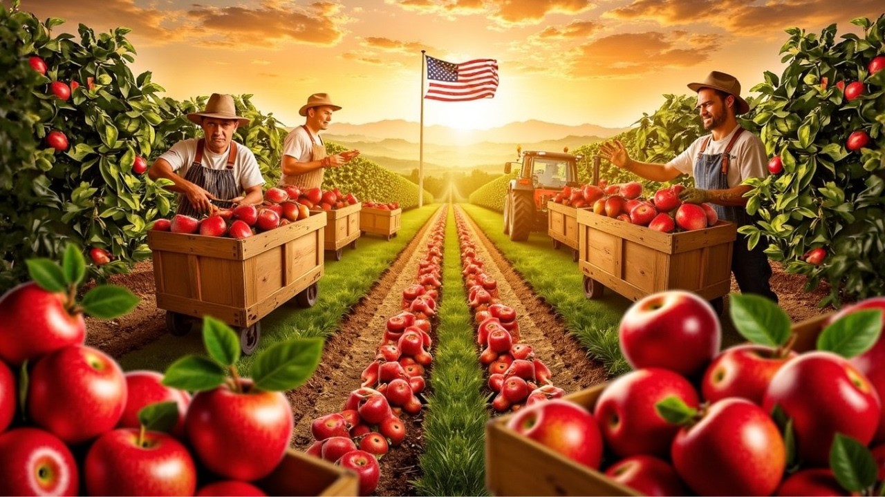 The Largest Apple Farm in the US: What Celebrities Hide in Rural Life ...