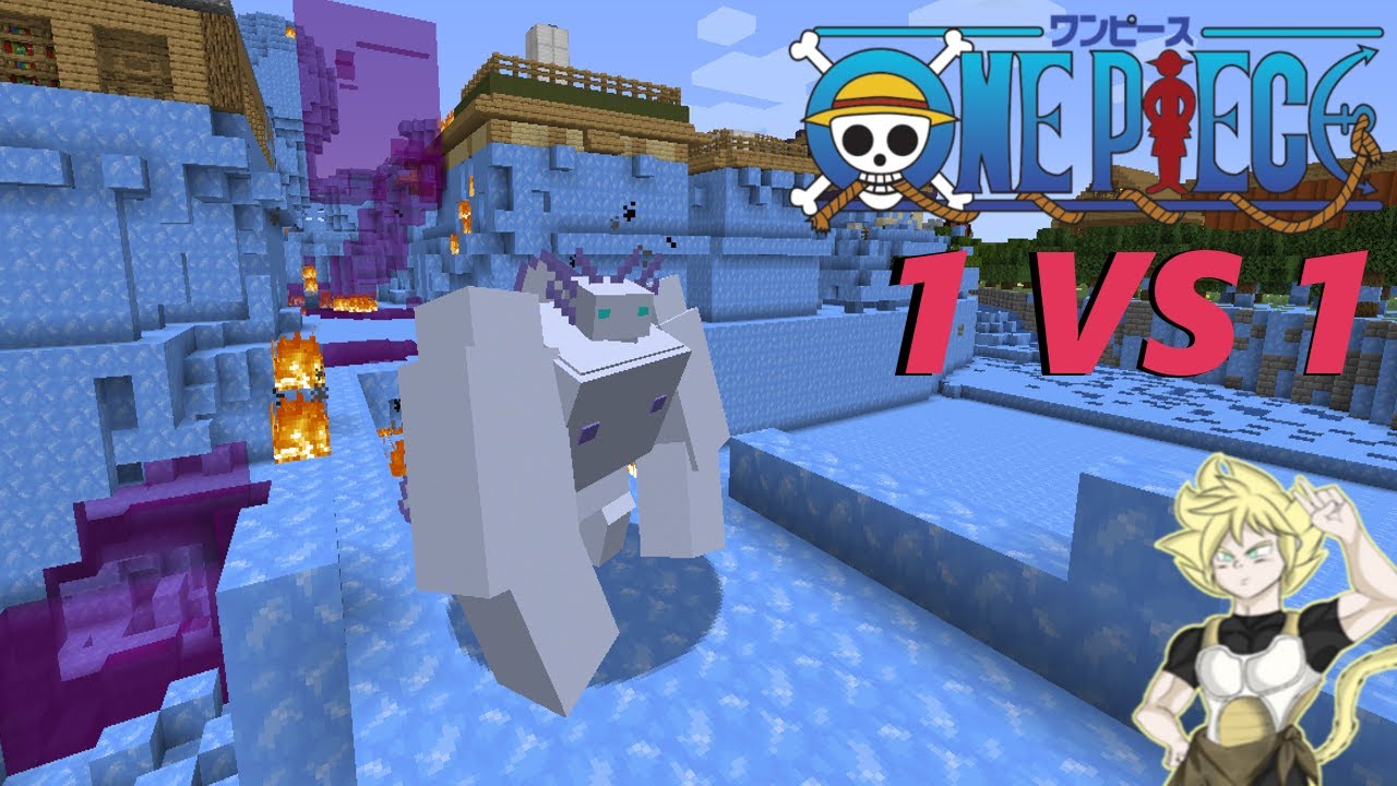 GINGERSHADOW VS MIRAI RANDOM DEVIL FRUIT BATTLES !!! MINECRAFT ONEPIECE ...