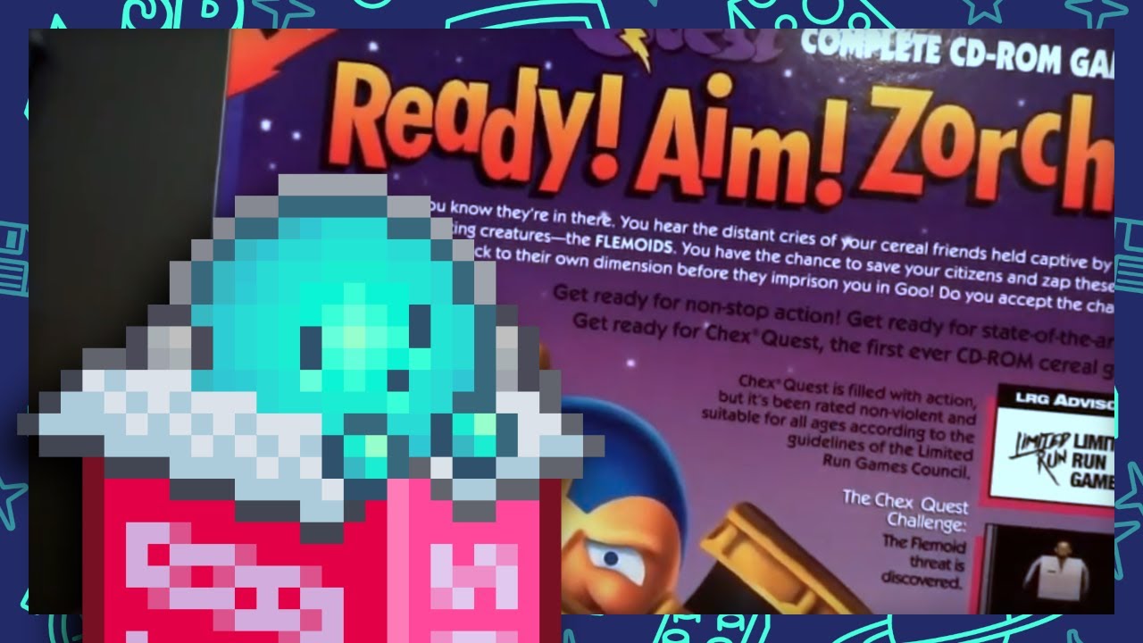 Chex Quest - Big Box Unboxing! (Limited Run Games) - YouTube