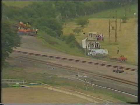 Nuclear flask test train crash 1984: alternative TV clips edit! - YouTube