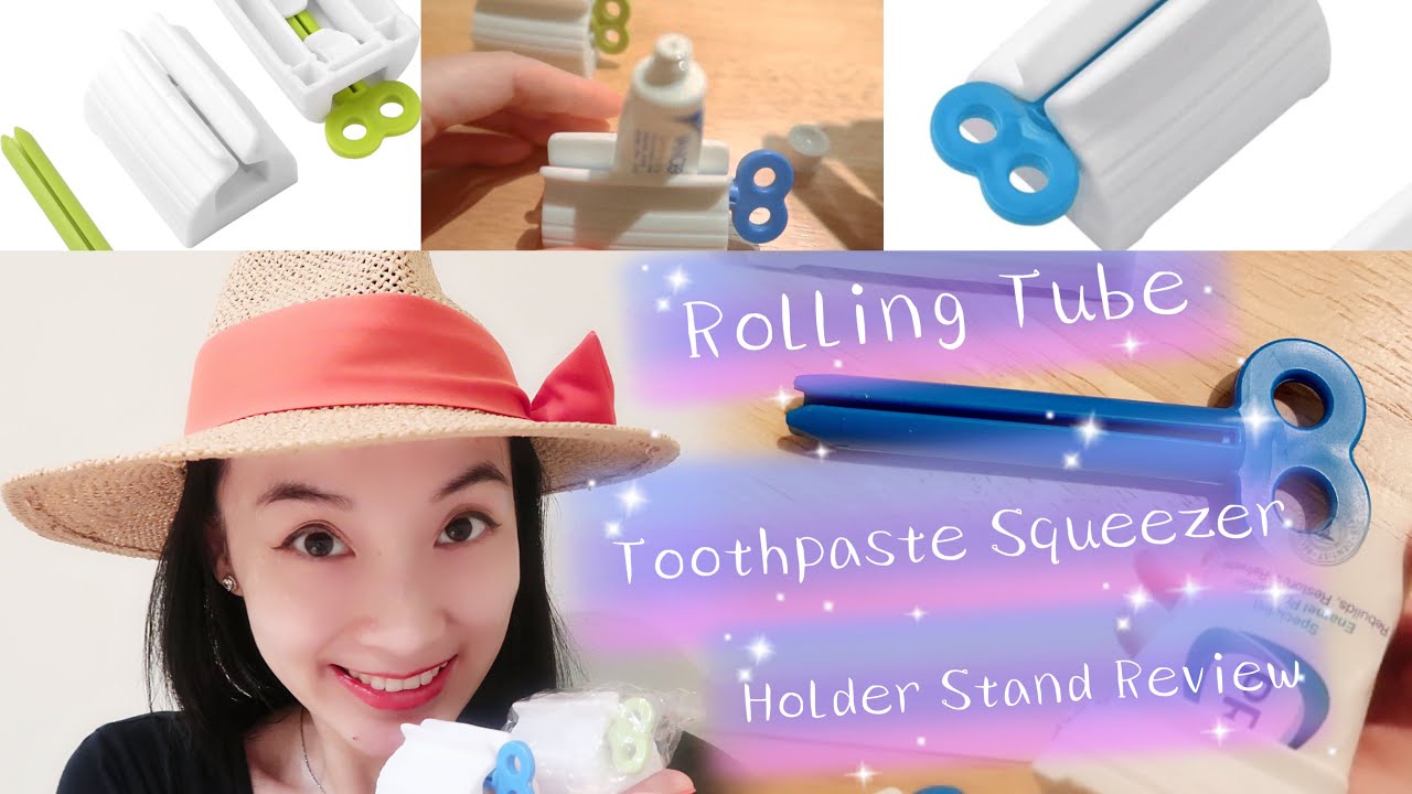 Rolling Tube Toothpaste Squeezer Toothpaste Holder Stand Product Review & Money Saving 👍# ...