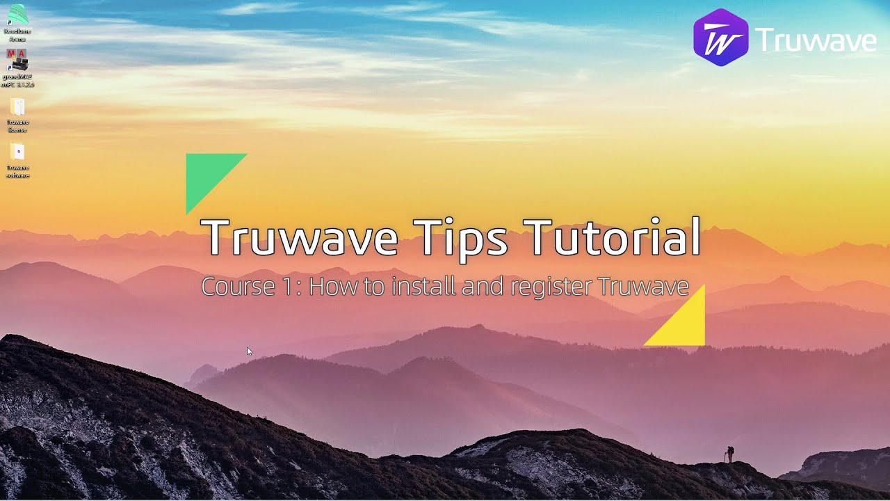 Truwave Tutorial Video - 1. How to install and register Truwave - YouTube