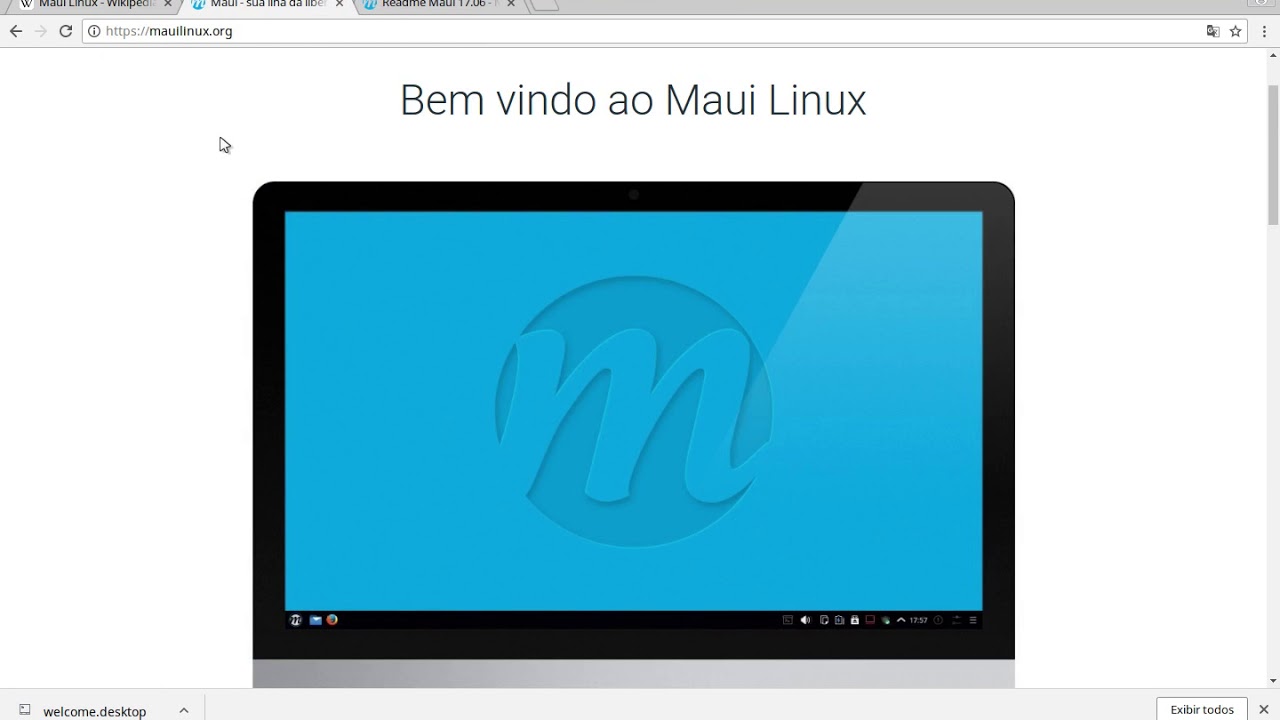 Maui Linux 17.06 Cuba Libre - derivado do KDE Neon com o Ubuntu - YouTube