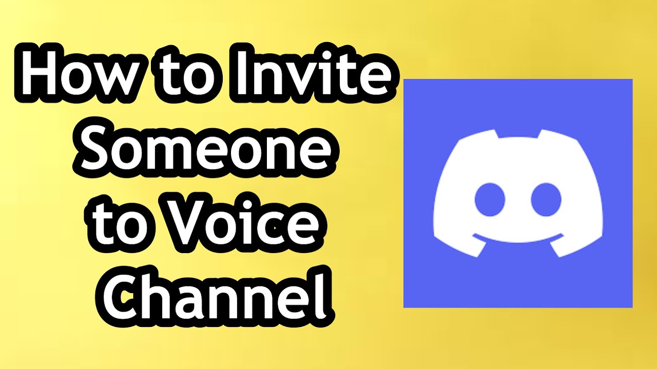 How to Invite Someone to Voice Channel in Discord - YouTube