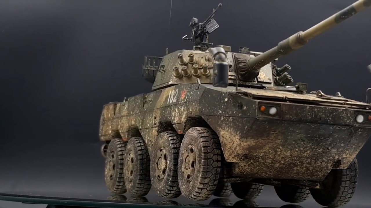 ZTL-11 APC PLA 1/35 Scale Model Armour Build Video - YouTube