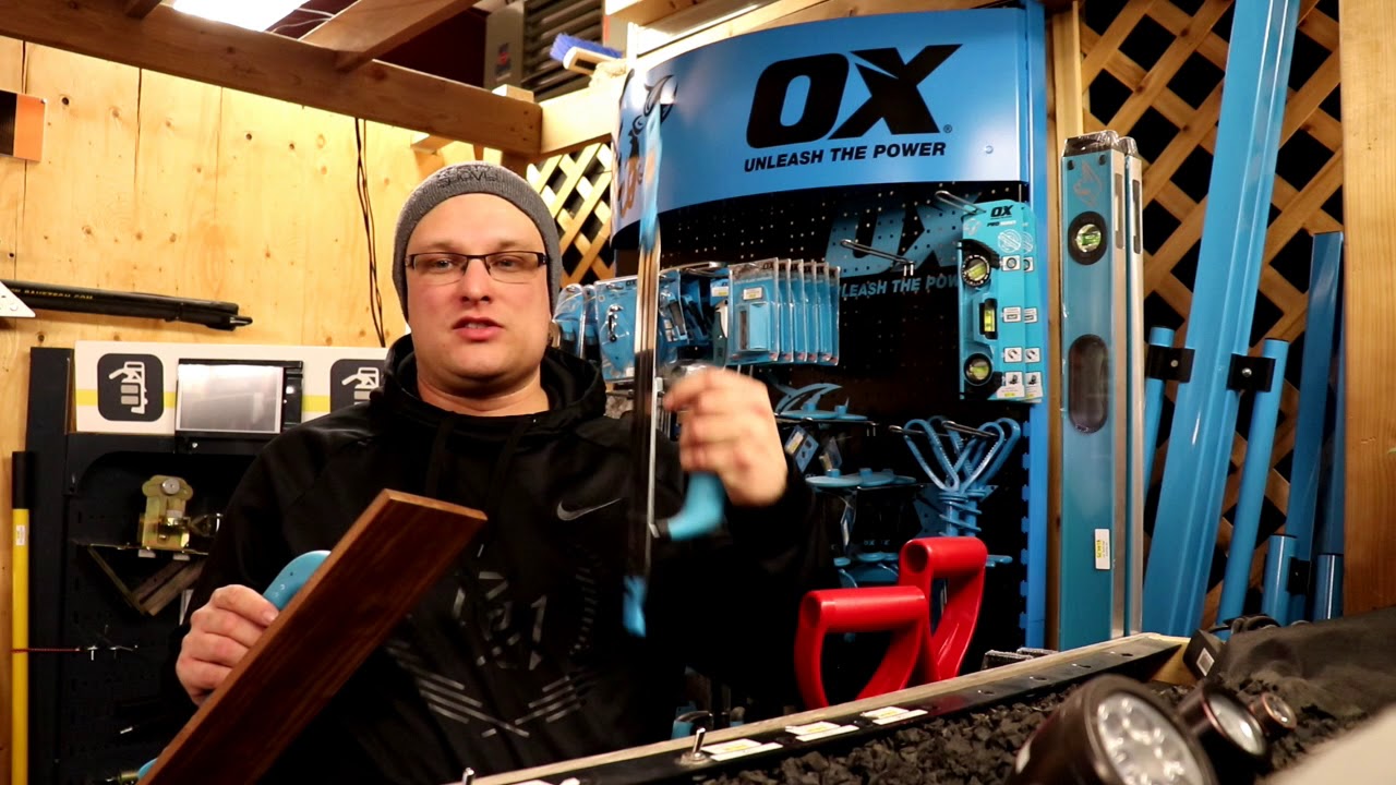 Ox Tools Wood Float - YouTube