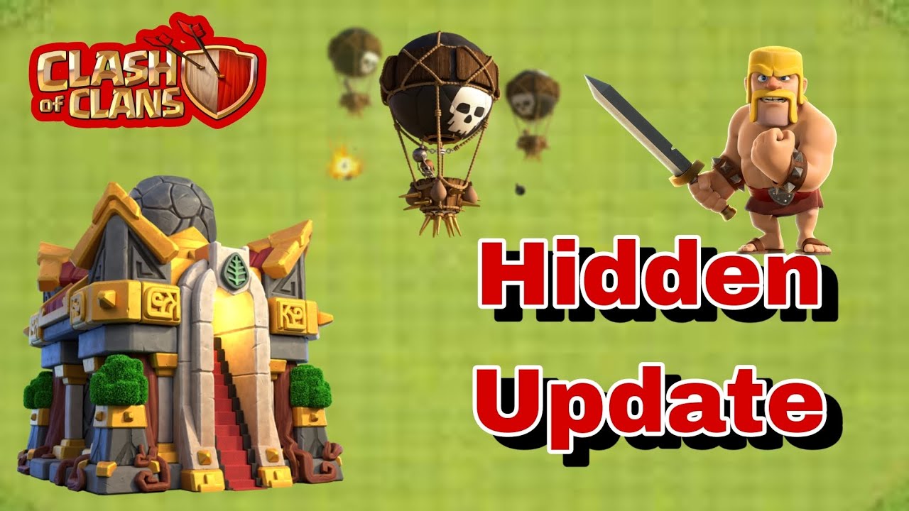 hidden update in coc #coc #clashofclans #sumit007 #freegoldpass #leaks ...