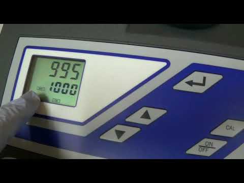 Calibrating Turbidimeter HF Scientific Micro 100 - YouTube