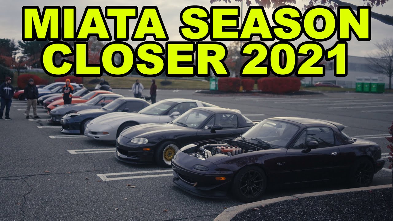 MIATA Season Closer Car Meet 2021 #miata #PHILLYMIATA - YouTube