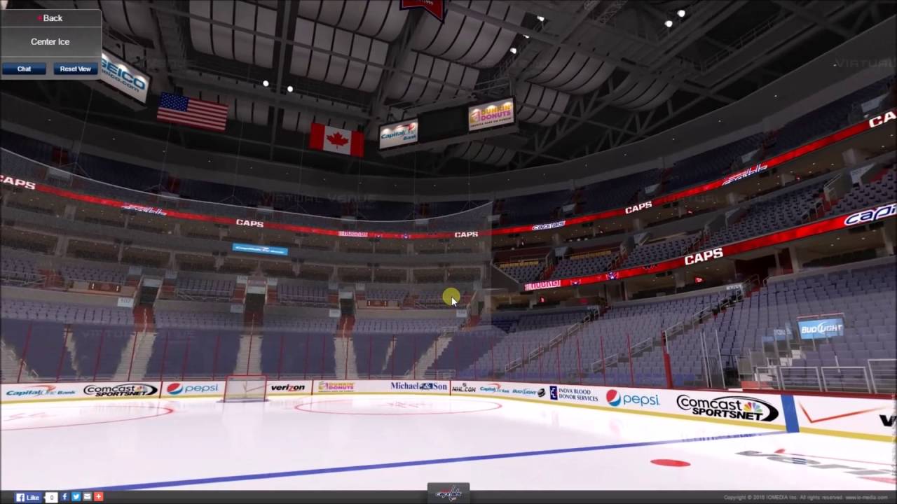 VirtualStadiumTour (NHL & NBA) Verizon Center (Washington Wizards ...