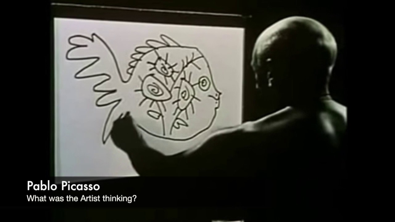 Picasso - What was the artist thinking? Chicken Roster Fish - YouTube