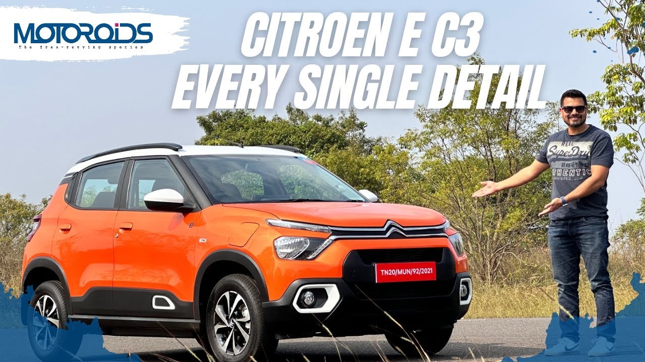 Citroen eC3 Electric Car | Solid, Economical EV With Great Range - YouTube