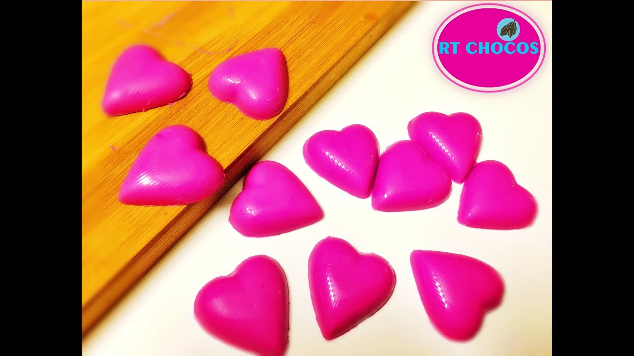 Learn how to make colourful chocolate ? | RT Chocos - YouTube