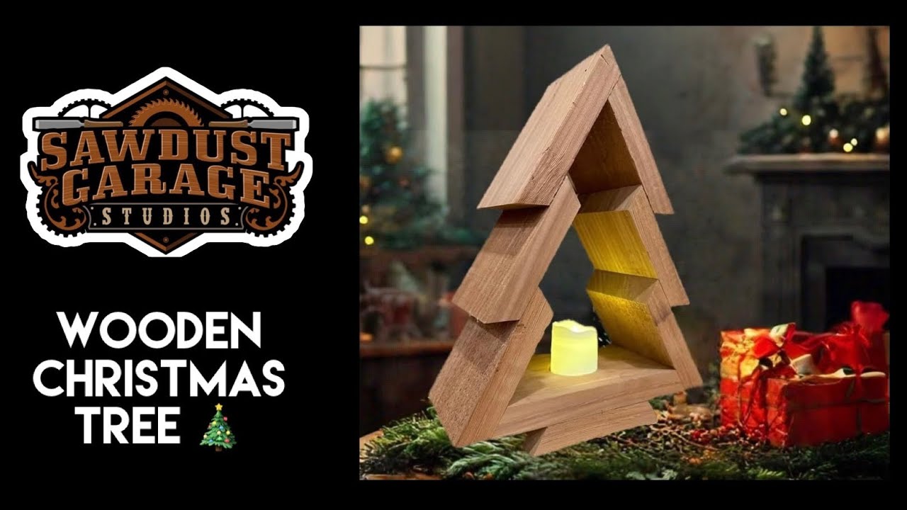 DIY Wooden Christmas Tree | How To Build - YouTube