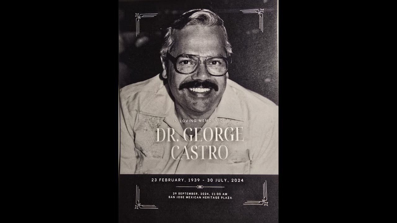 George Castro Life Celebration: The Family Part 1/6 9.29.2024 - YouTube