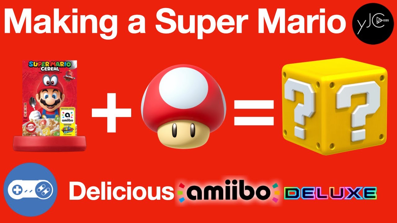 Making a Super Mario Delicious Amiibo Deluxe - YouTube