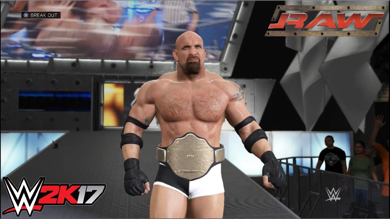 WWE 2K17 - Bill Goldberg vs. Chris Jericho: World Heavyweight ...