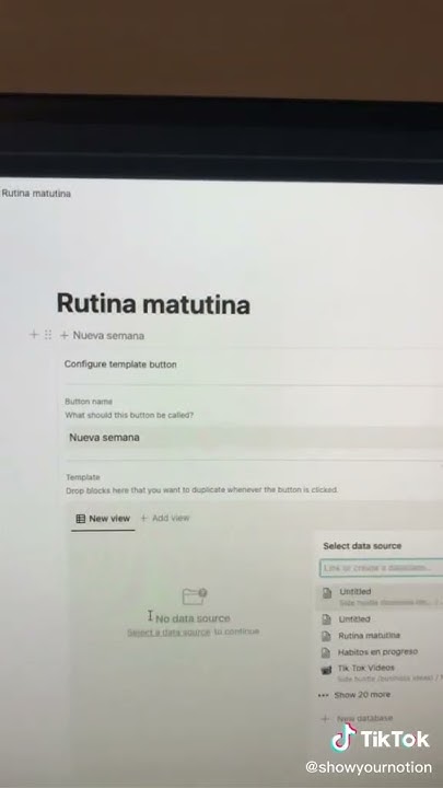 Como crear un tracker para mejorar tus habitos con Notion #notionapp #notion #notiontemplate # ...