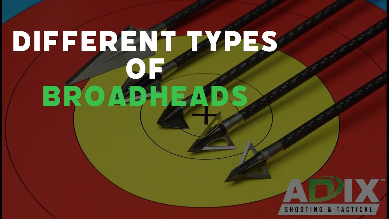 The different broadheads to choose from for bow hunting - YouTube
