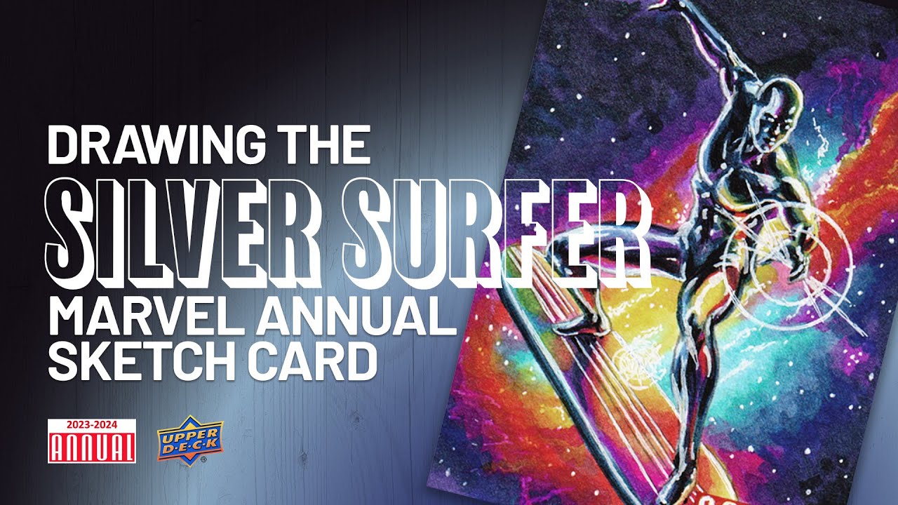 Cosmic Showcase! | Silver Surfer Artist Proof Sketch Card - Upper Deck ...