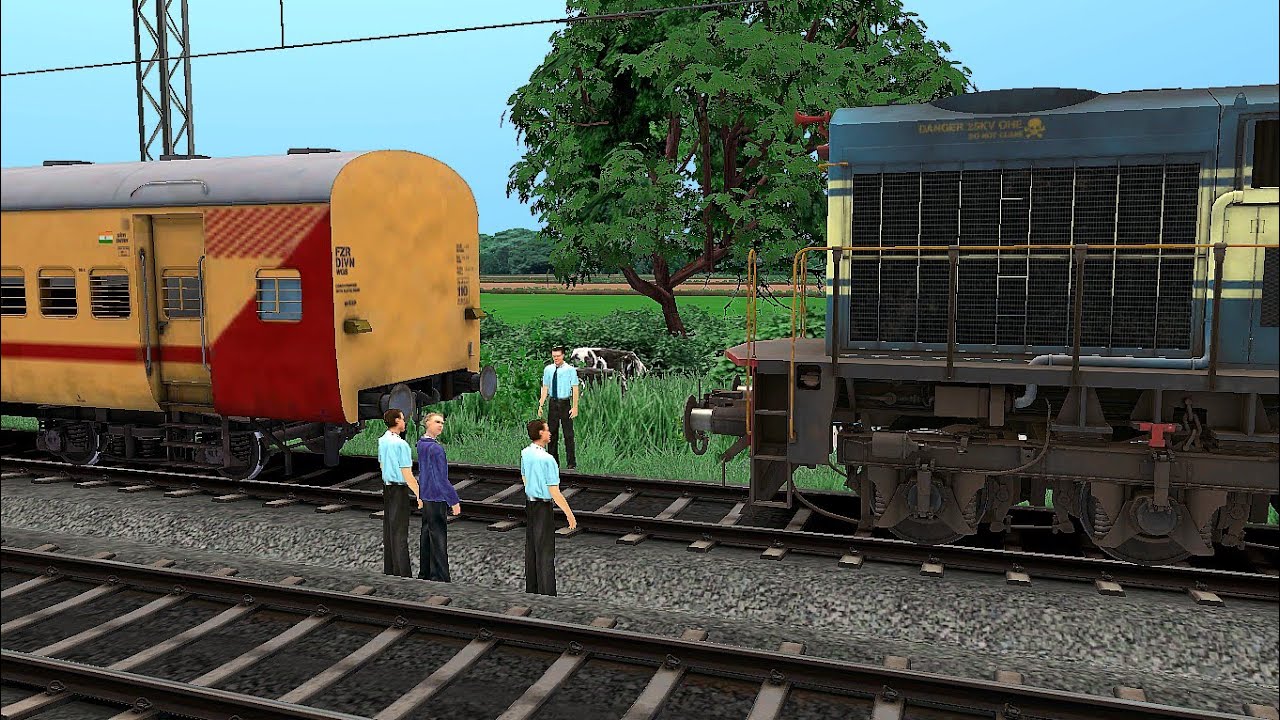 WDM3D DIESEL ENGINE COUPLING UTKRIST COACHES FOR TRAIN SIMULATOR 2024 ...