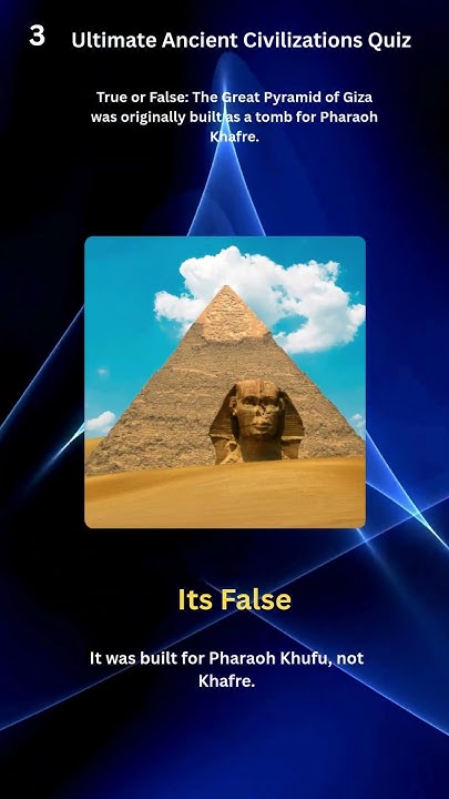 V1 Ultimate Ancient Civilizations Quiz "Uncover the secrets of the ...