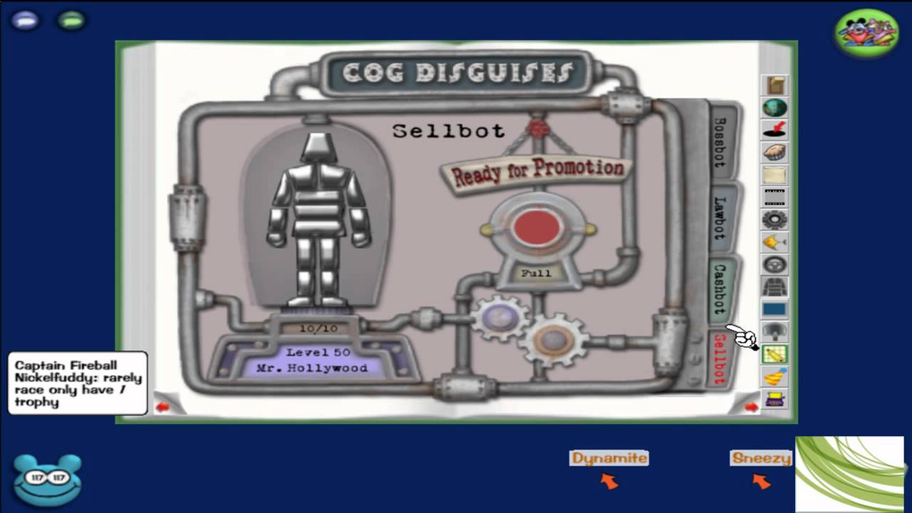 Toontown- My Toon Stats - YouTube