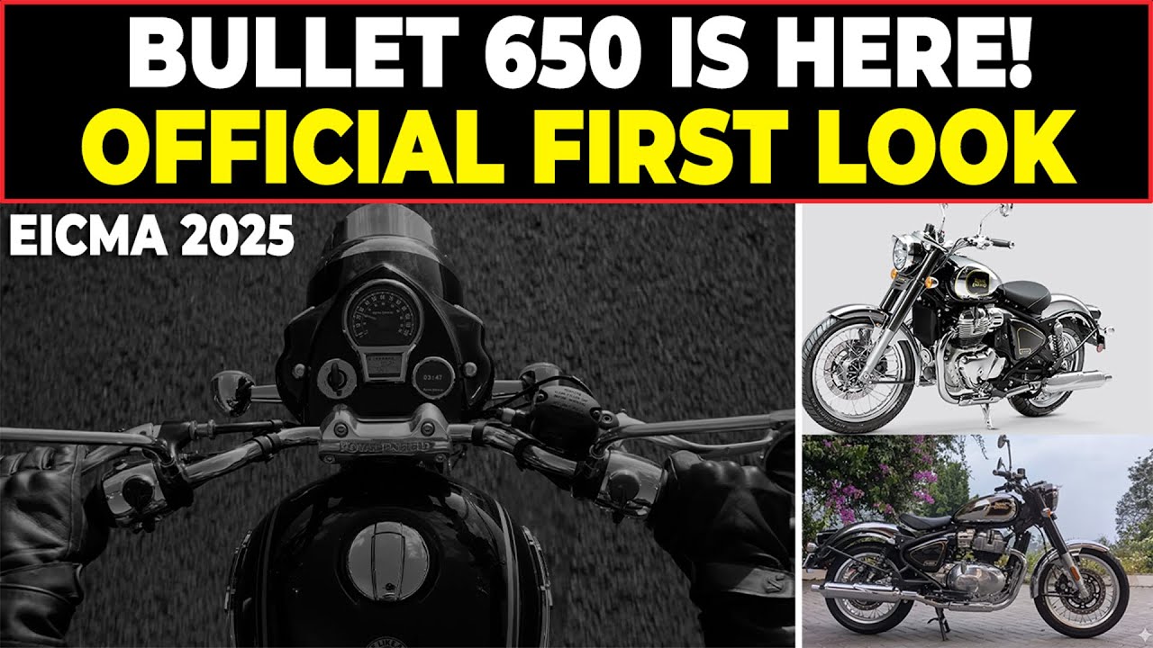 The Bullet 650 is HERE & It Changes Everything! | EICMA 2025 - YouTube