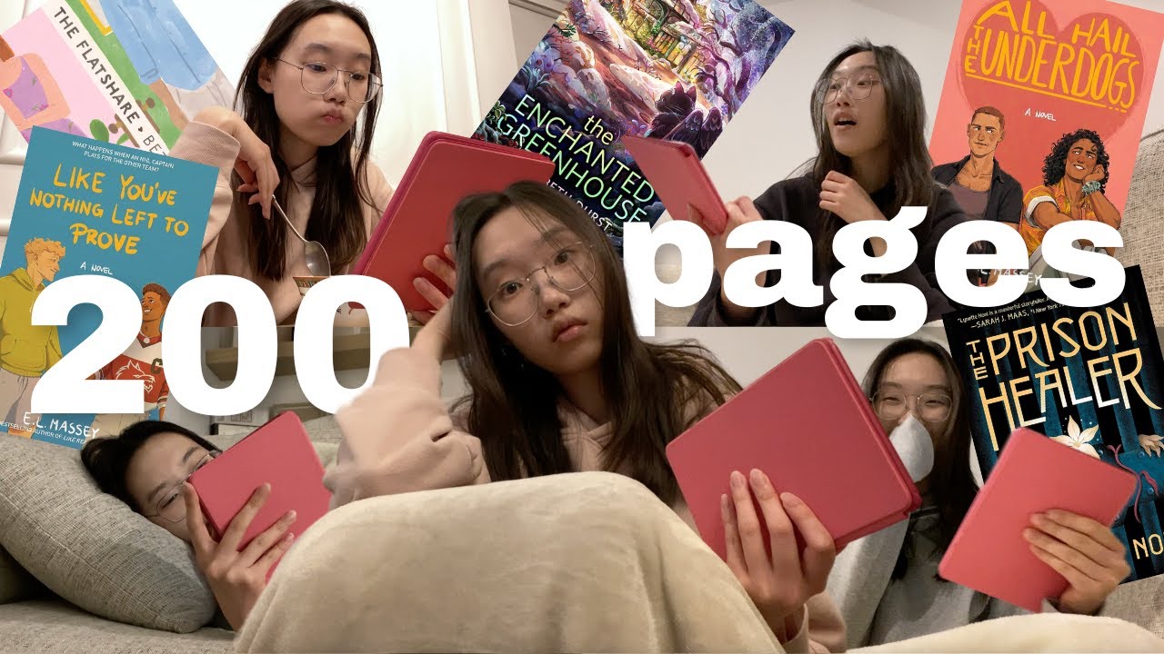 i read 200 pages every. single. day... while studying for midterms ...