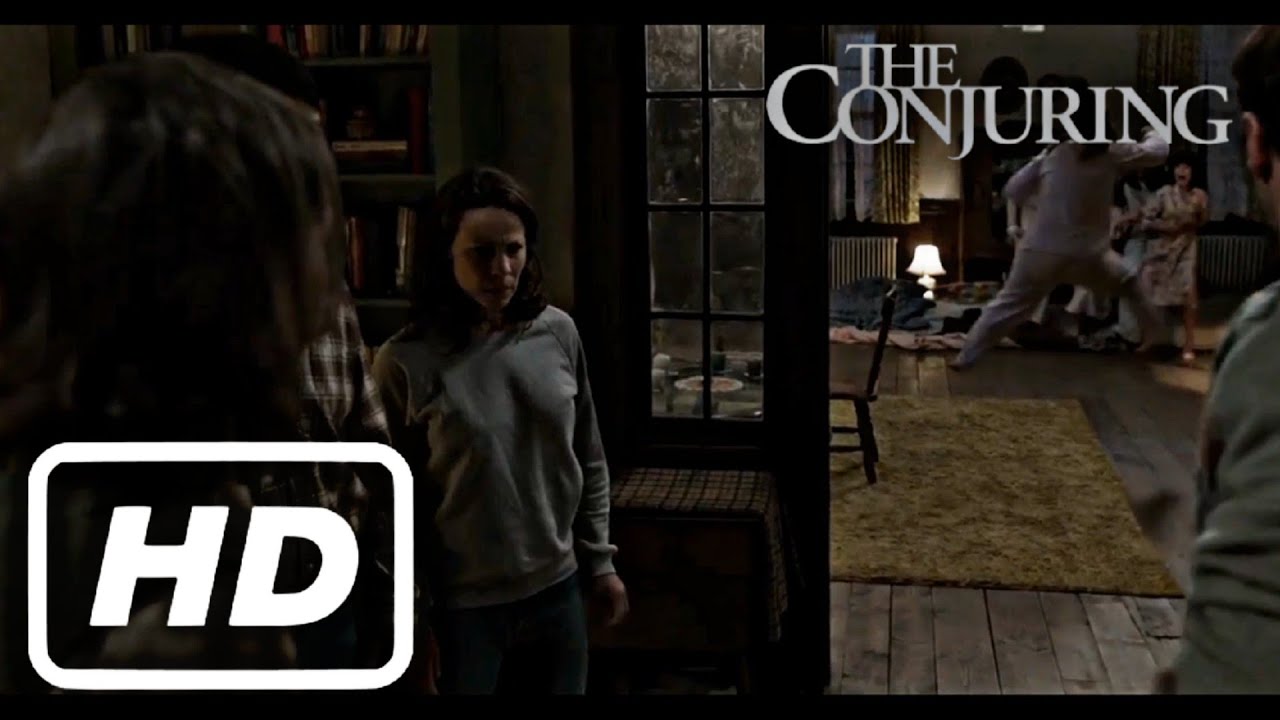 EL CONJURO 👻 | ESCENA 1080P HD PARANORMAL | IMPRESIONANTE 😱 - YouTube