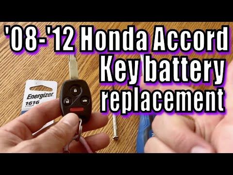 Sitemapcdatahttpsthereferenznethonda Accord 2008 Key Battery