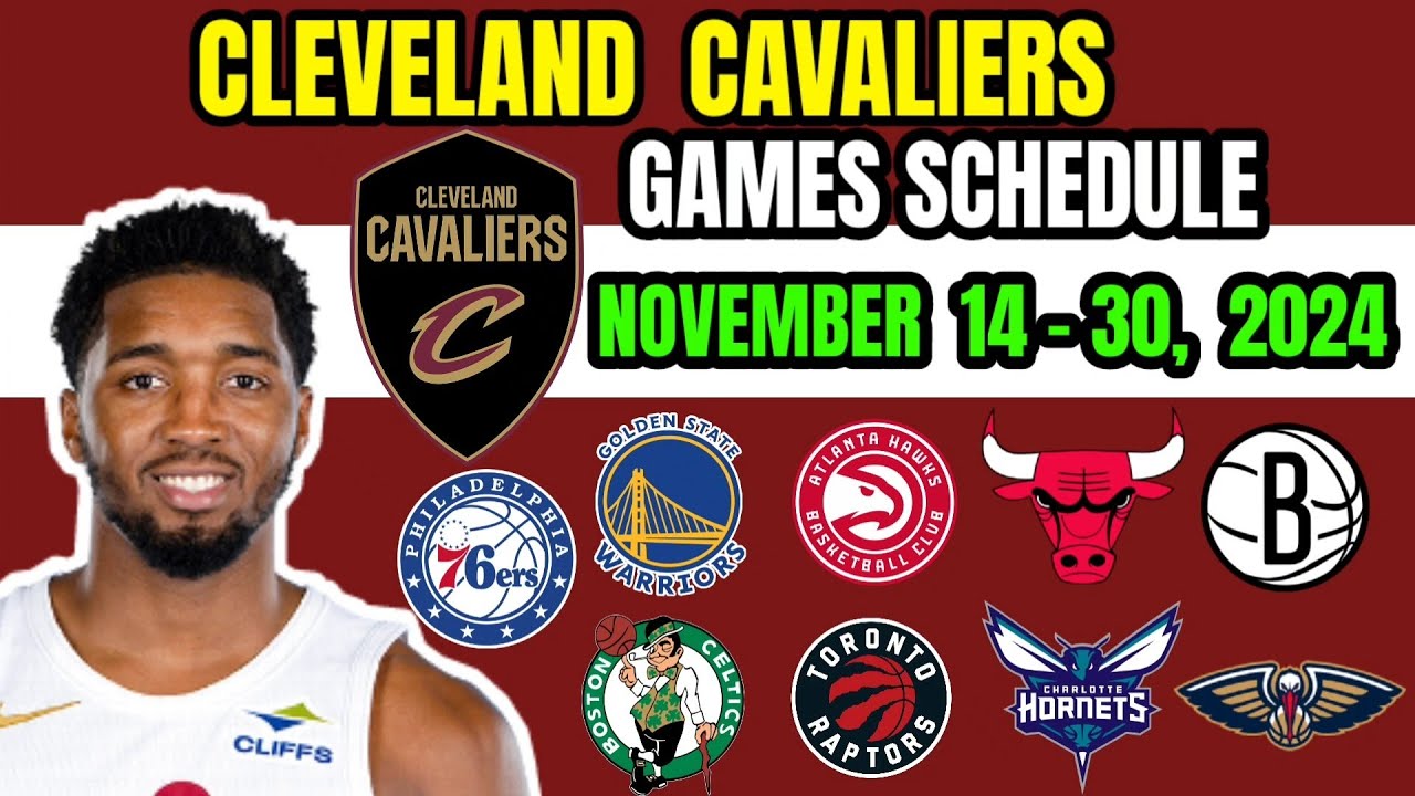 Cleveland Cavaliers NOVEMBER Games Schedule, Results regular season ...