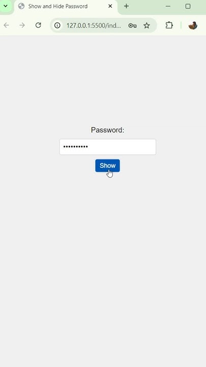 Password Show Hide Html Css Javascript Codingbipro Coding Webdesign Youtube