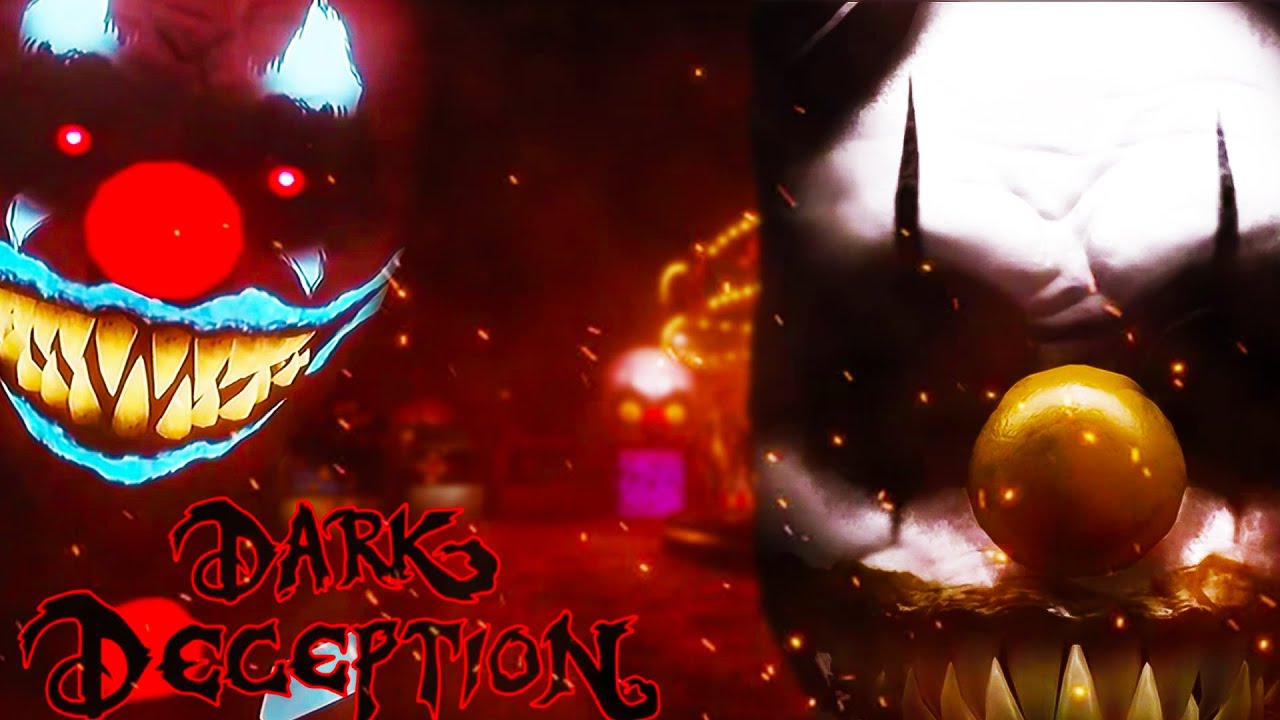 THESE CLOWNS ARE CREEPY AND HUNGRY | Dark Deception Chapter 3 [Part 2 ...