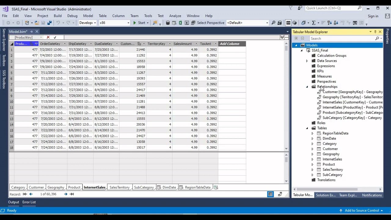 3 How To Create Calculated Table In SSAS Tabular Model Telugu YouTube 3 How To Create Calculated Table In SSAS Tabular Model Telugu YouTube