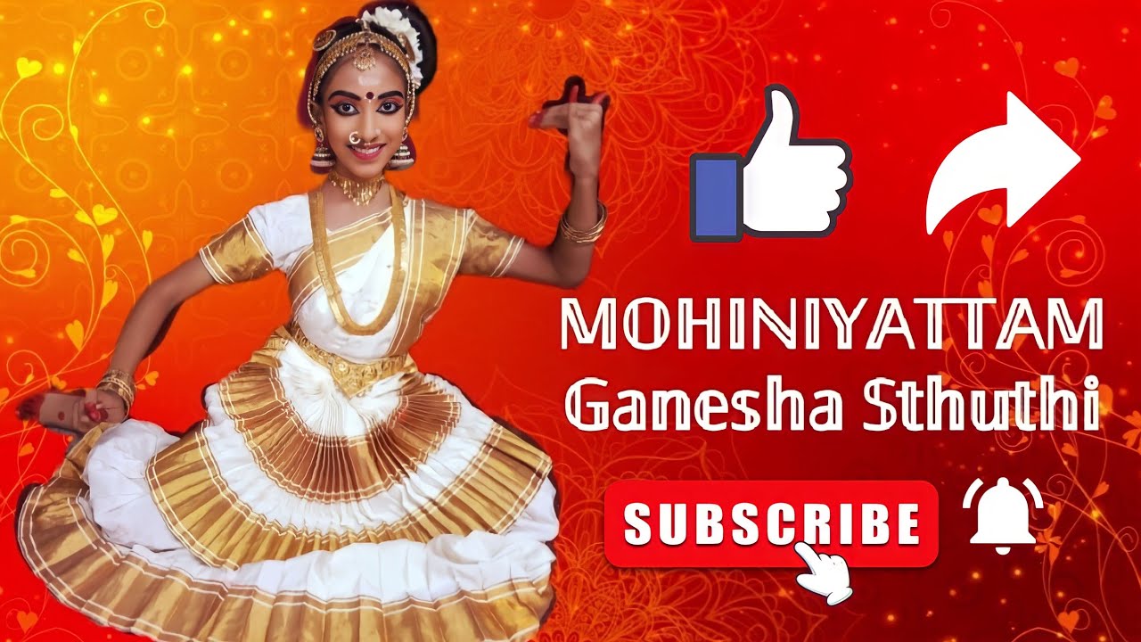 MOHINIYATTAM Pushpanjali Ganesha Sthuthi by Rushendra priya..🥰 || Dance ...